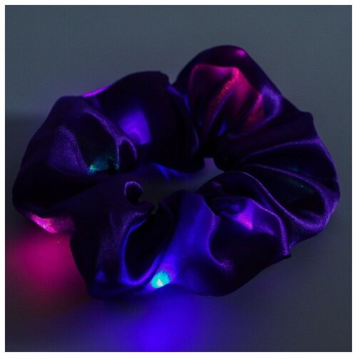 Светящаяся резинка для волос, фиолетовая "Сверкай", WINX