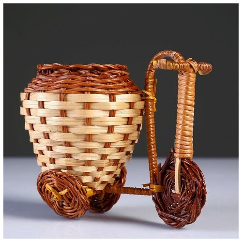 Плетеные сувениры (Велосипед) 15х9 см H 12 см.(Бамбук срезан) 4822641