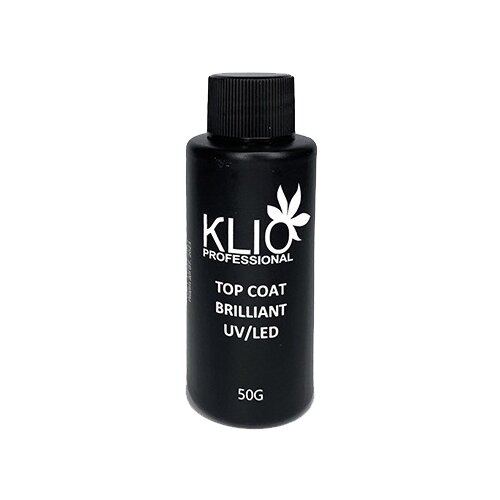 KLIO Professional Верхнее покрытие Brilliant Top, прозрачный, 50 мл