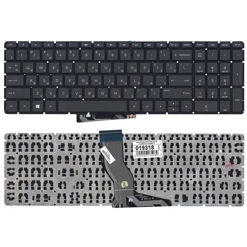 Клавиатура для ноутбука HP Pavilion 15-au черная