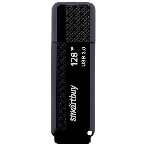 Флешка SmartBuy Dock USB 3.0 128 ГБ, 1 шт., черный