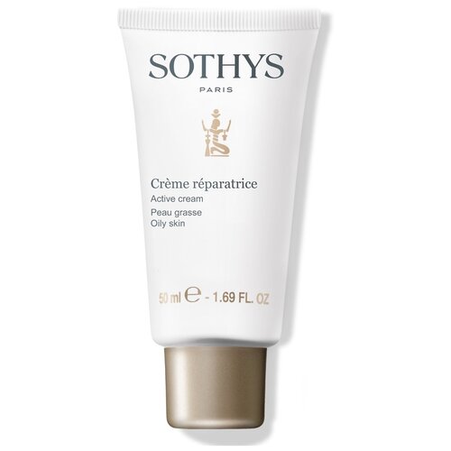 Sothys Active Cream Oily Skin Крем восстанавливающий активный для жирной кожи лица, 50 мл