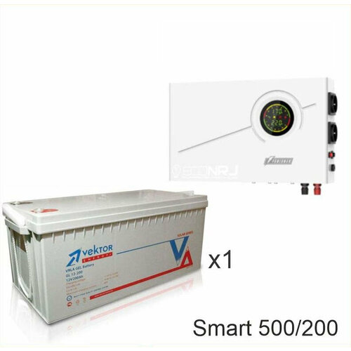 ИБП Powerman Smart 500 INV + Vektor GL 12-200