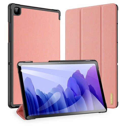 Чехол книжка Dux Ducis Samsung Tab A7 10.4 2020 (T500/T505) (Auto Sleep Wake) Pink