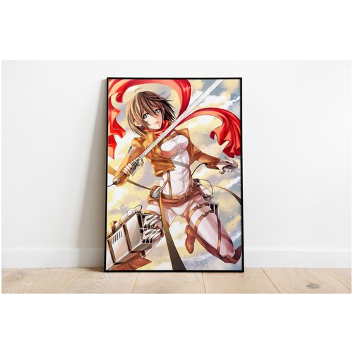 Плакат "Аниме 5" / Формат А3+ (33х48 см) / Постер для интерьера жанра аниме / Без рамы