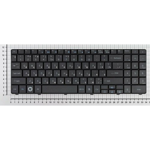 Клавиатура для ноутбука ACER MP-08G63U4-6981 черная