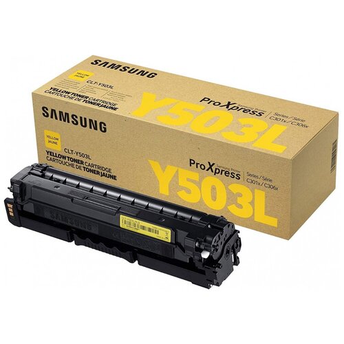 Картридж лазерный Samsung CLT-Y503L/SEE, yellow
