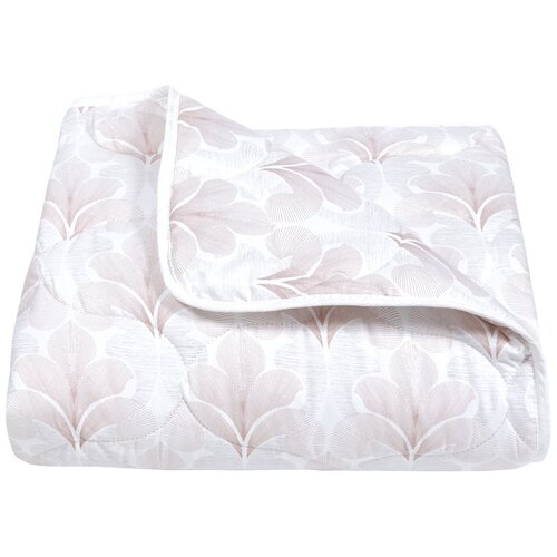 Одеяло АртПостель Comfort Меринос кашемир, шерсть, облегченное, 172 х 205 см, белый с узором