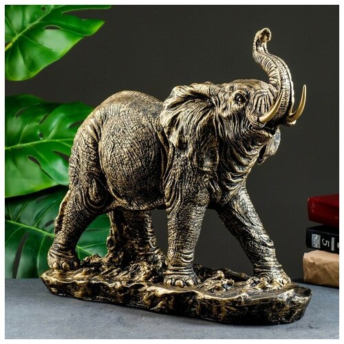 Хорошие сувениры Фигура "Слон" бронза, 43х18х35см