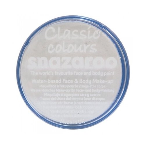 Snazaroo Краска для лица и тела, белый 75мл, Великобритания