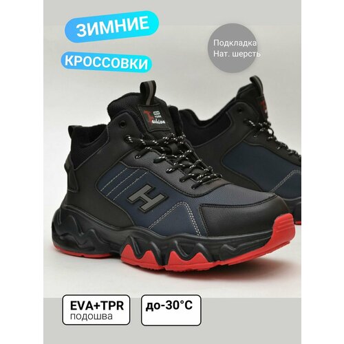 Полуботинки Tom&Miki, размер 40, синий, красный