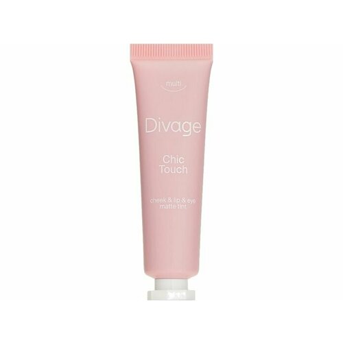 Кремовый тинт для щек, губ и глаз Divage Chic Touch Matte Tint