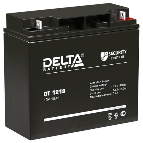 Аккумулятор 12В 18А. ч Delta DT 1218 (8шт.)