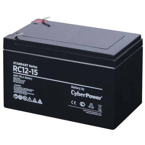 Аккумуляторная батарея для ИБП CyberPower SS RС 12-15 / 12В; 15Ач
