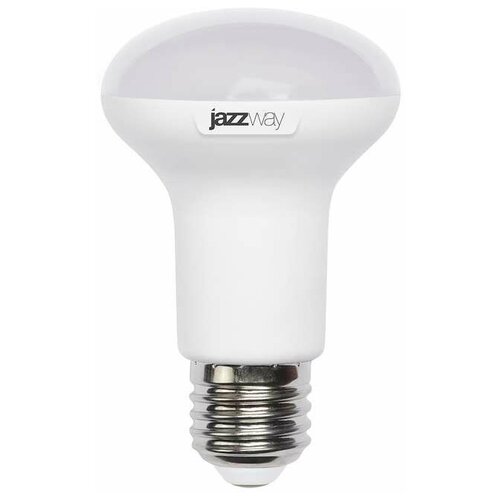 Лампа светодиодная PLED-SP R63 8Вт 3000К тепл. бел. E27 630лм 230В JazzWay 1033642 (2шт. в упак.)