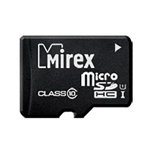 Карта памяти 16Gb - Mirex - Micro Secure Digital HC Class 10 UHS-I 13612-MCSUHS16 (Оригинальная!)