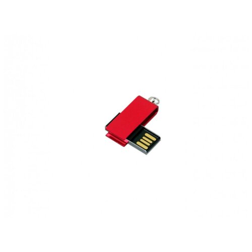 Металлическая флешка с мини чипом в цветном корпусе (16 Гб / GB USB 2.0 Красный/Red minicolor1 Flash drive MN002)