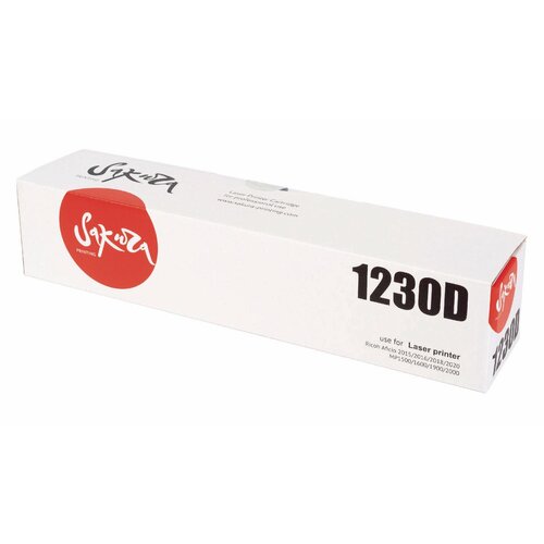 3 шт. Картридж лазерный Sakura Type 1230D черный 9000 стр. для Ricoh (SA1230D)