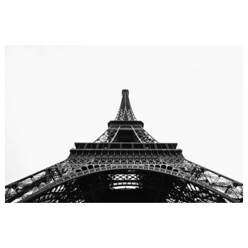Плакат, постер на бумаге Eiffel Tower/Эйфелева башня. Размер 21 х 30 см