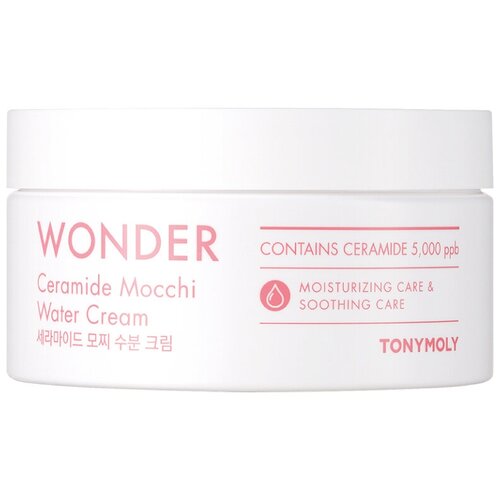 TONY MOLY Wonder Ceramide Mocchi Water Cream Увлажняющий крем с керамидами, 300 мл.