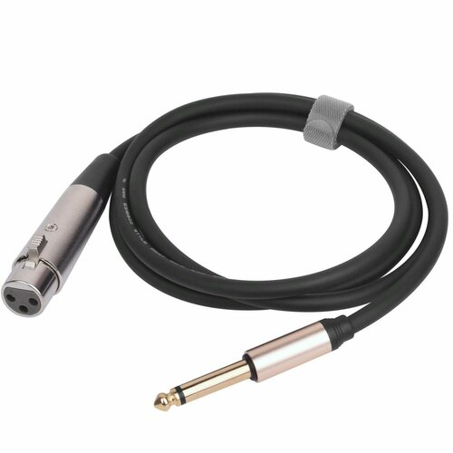 Кабель для микрофона XLR (F)- Jack 6.3 (M) Premium 1.8 метра H255/5-142HQ