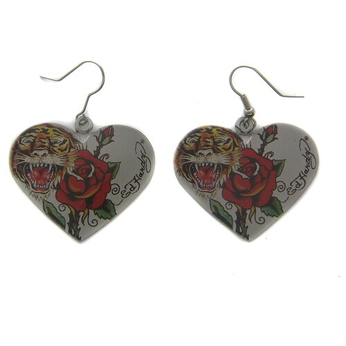 Серьги Ed Hardy, сталь