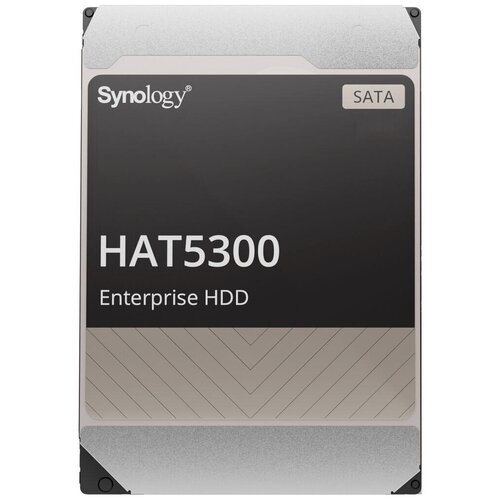 Накопитель HDD Synology HAT5300-8T жёсткий диск 8 Тб для систем Synology, 3.5", SATA 6 Гбит/с, 7200 об/мин