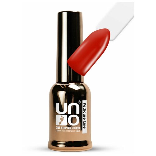 UNO Базовое покрытие Pedicure Line One step gel polish, 21, 8 мл