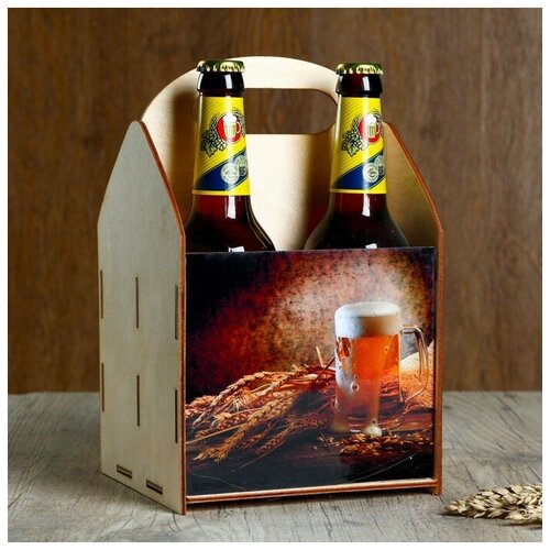 Ящик под пиво "Пивная кружка" зерно