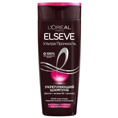 L'Oreal Paris шампунь Elseve Ультра Прочность укрепляющий для слабых, склонных к выпадению волос, 400 мл