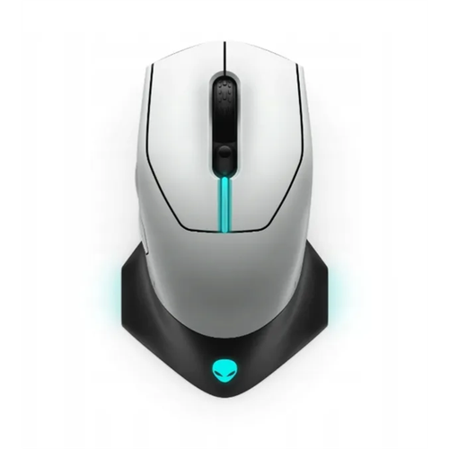 Мышь беспроводная Dell Mouse AW610M Alienware; Gaming; Wired/Wireless; USB; Optical; 16000 dpi; 7 butt; Lunar light