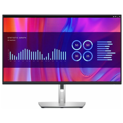 31.5" Монитор DELL P3223DE, 2560x1440, 60 Гц, IPS, черный/серый