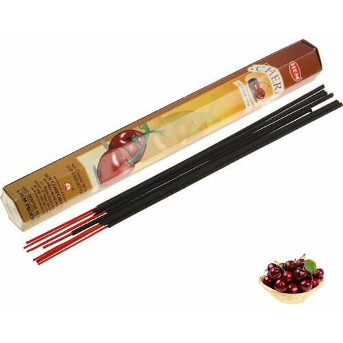 Hem Incense Sticks CHERRY (Благовония вишня, Хем), уп. 20 палочек.