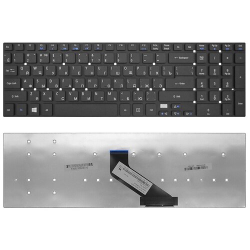 Клавиатура для ноутбука Acer Aspire E1-771G черная OV