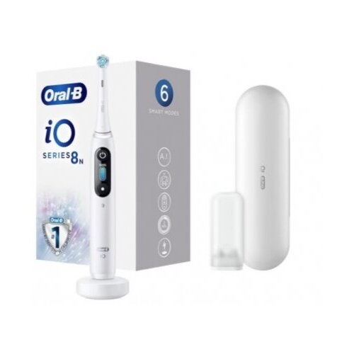 Зубная щетка Oral-B iO Series 8/iOM8.1A1.1BD WT, белый