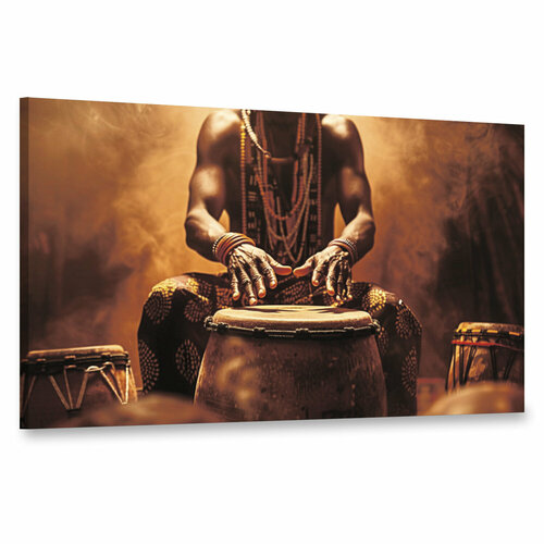 Интерьерная картина 100х60 "Африканский ритм"