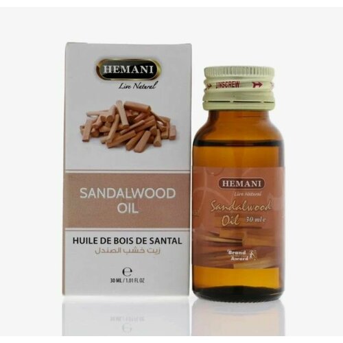 Косметическое Сандаловое масло Хемани / Hemani Sandalwood Oil , 30 мл