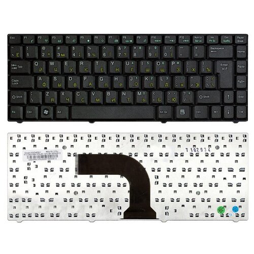 Клавиатура для ноутбука Asus K020462S1, Русская, Черная