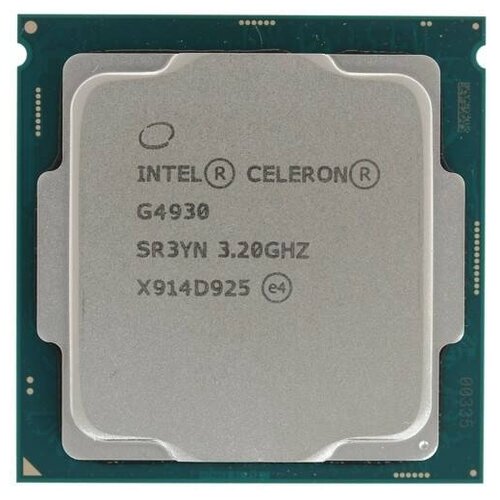 Процессор Intel Celeron G4930 LGA1151 v2,  2 x 3200 МГц, OEM