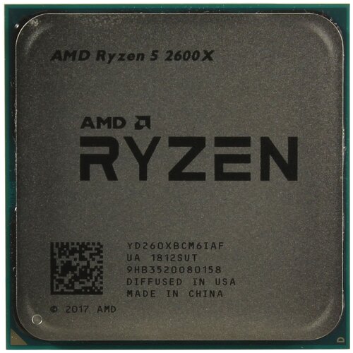 Процессор AMD Ryzen 5 2600X AM4,  6 x 3600 МГц, OEM