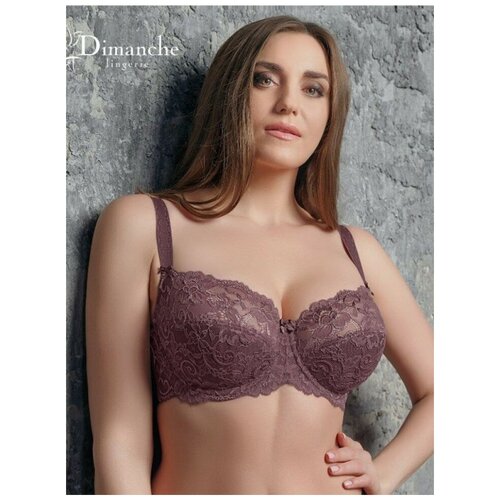 Бюстгальтер Dimanche lingerie, размер 5F, коричневый