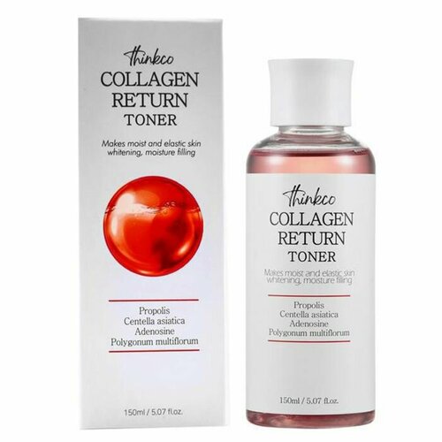 THINKCO Тонер для лица с коллагеном Collagen Return Toner