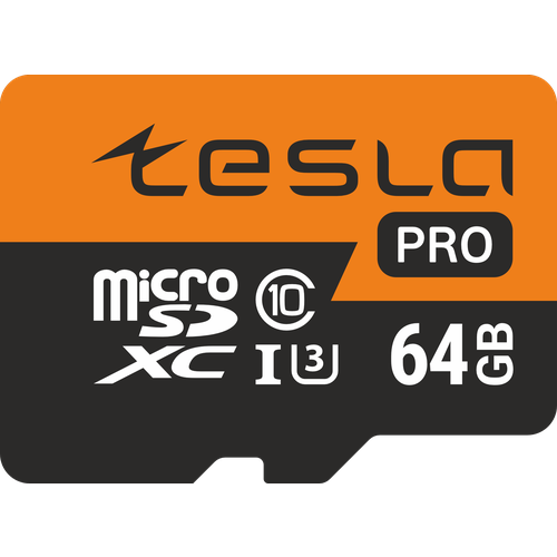 Карта памяти microSDXC TESLA 64Gb (TSLMSD64GU3)