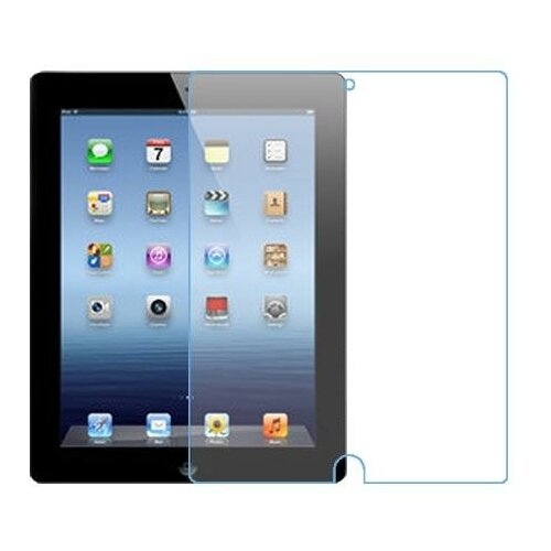 Apple iPad 4 защитный экран из нано стекла 9H одна штука
