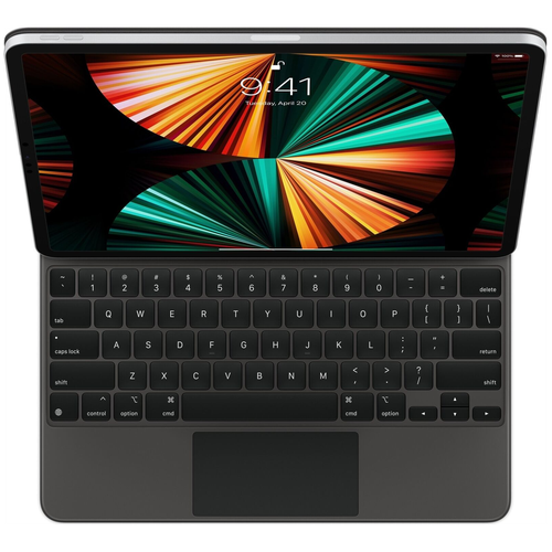 Беспроводная клавиатура Apple Magic Keyboard для iPad Pro 12.9 Gen 3-6 черный, английская, 1 шт.