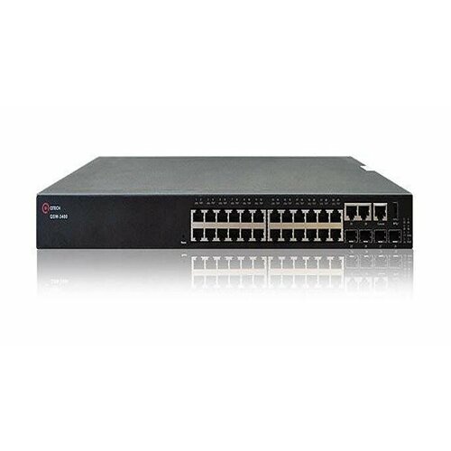Коммутатор QTECH QSW-3450-28T-AC 24 порта 10/100/1000Base-T и 4 порта SFP 1000 Мбит/с уровень L3