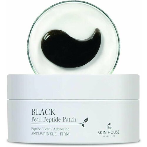 THE SKIN HOUSE Гидрогелевые патчи с пептидами и экстрактом чёрного жемчуга Black Pearl Peptide Patch (60 шт)