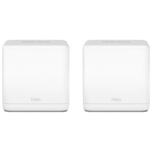 Бесшовный Mesh роутер Mercusys Halo H30G(2-pack) AC1300 10/100/1000BASE-TX белый (упак:2шт)