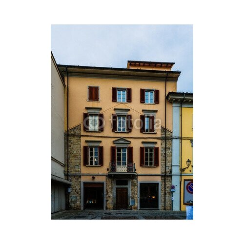 Постер Старые дома в Прато, Тоскана, Центральная Италия 50см. x 68см.
