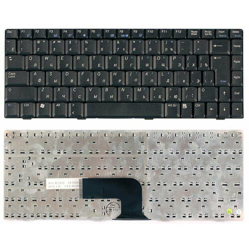 Клавиатура для ноутбука Asus W7F, русская, черная, версия 2
